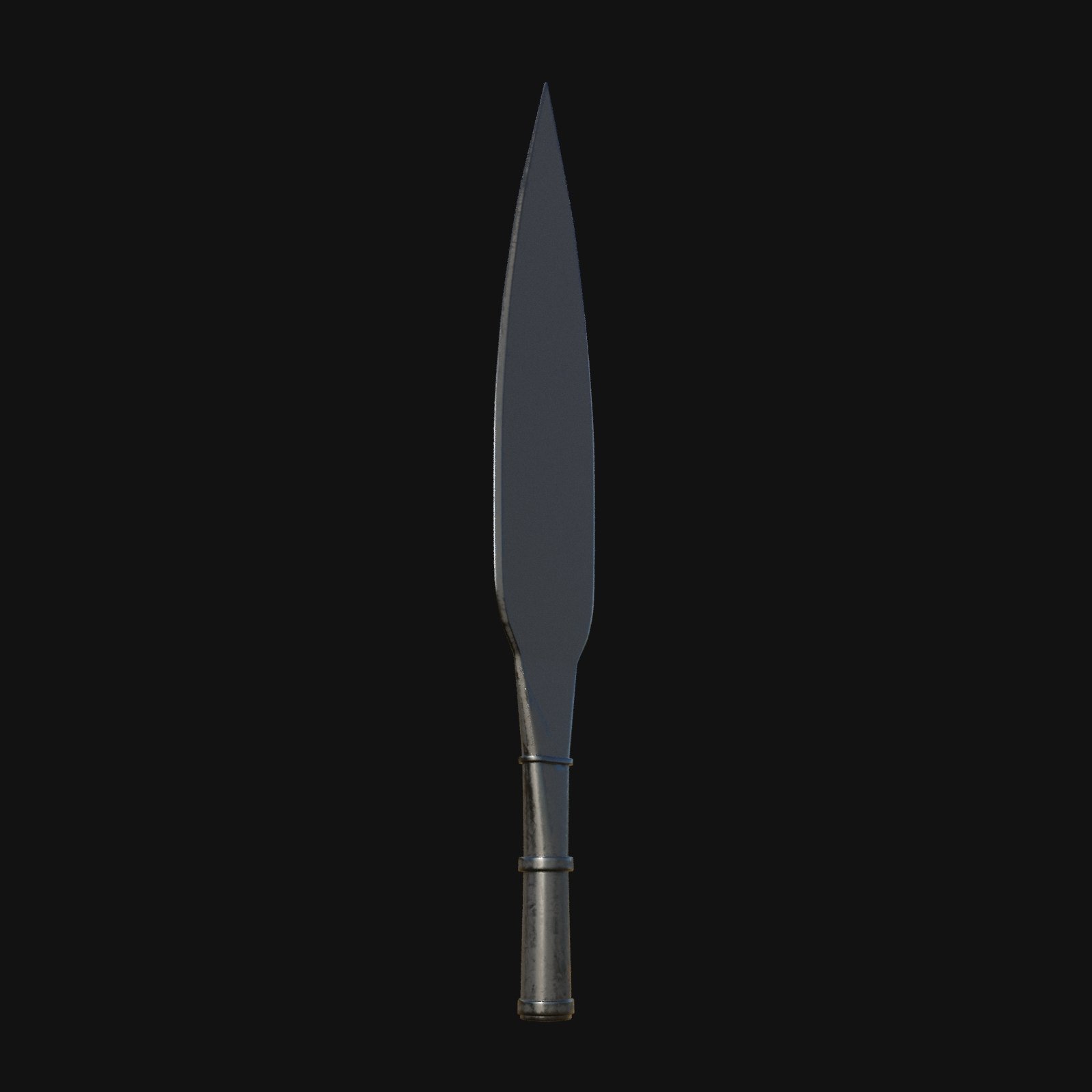 Shadowblade of Stealth: Stealthy 3D Model Dagger for Digital Ninjas