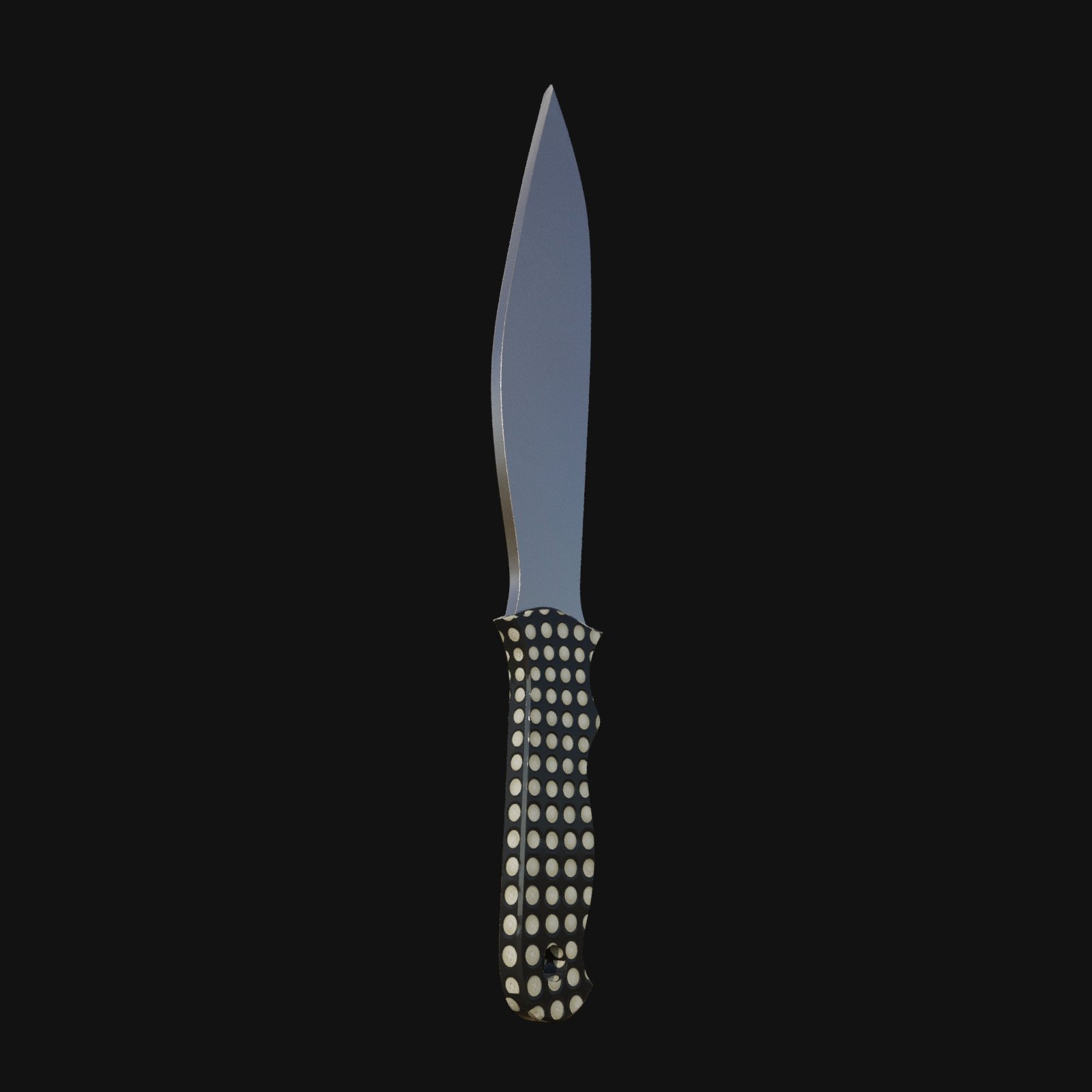 Viper's Vengeance: Venomous 3D Model Dagger for Digital Spies