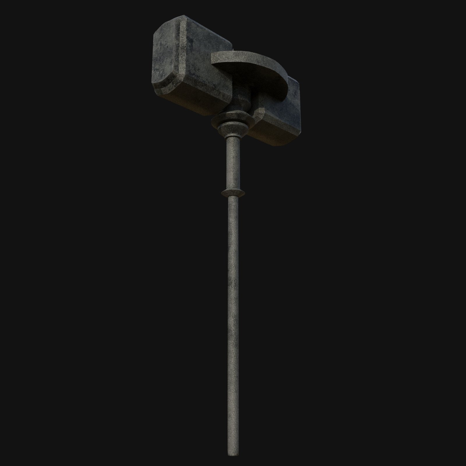 Legendary 3D Model of the Mighty Thor's Hammer, Mjolnir