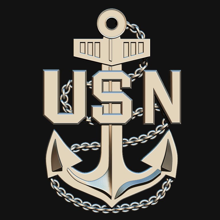 3D USN LOGO