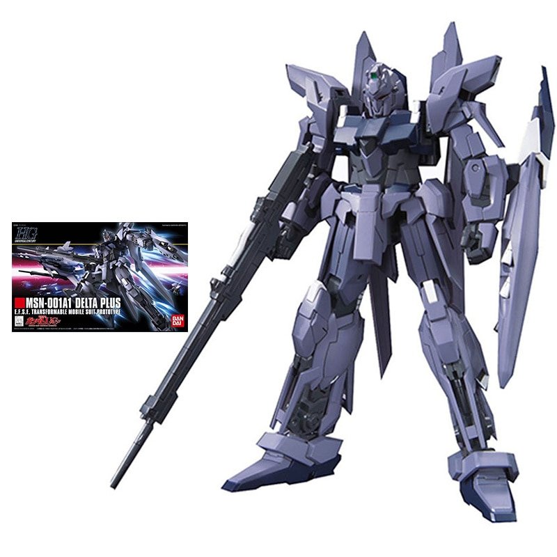 Bandai Gunpla Assembly Model Kit Anime Figure HGUC 1/144 MSN-001A1 ...
