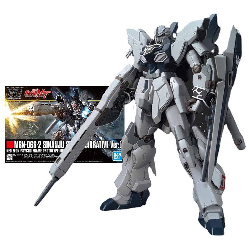 Bandai Gundam Model Kit Anime Figure HGUC MSN-06S-2 Sinanju Stein ...