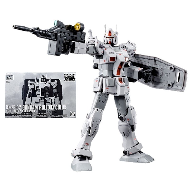 Bandai Gundam Model Kit Anime Figure HG GTO 1/144 RX-78-02 Rollout ...