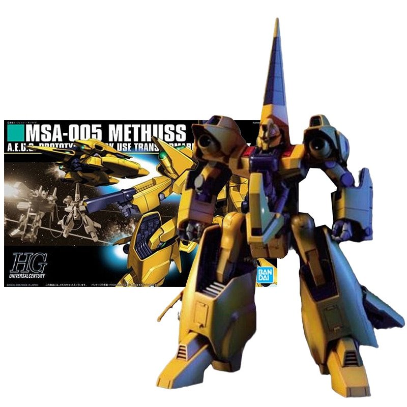 Bandai Genuine Gundam Model Kit Anime Figure HGUC 1/144 MSA-005 Methuss ...
