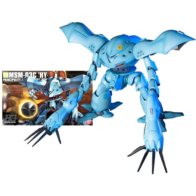 Bandai Gundam Model Kit Anime Figure HGUC 1/144 037 MSM-03C Hy-Gogg ...