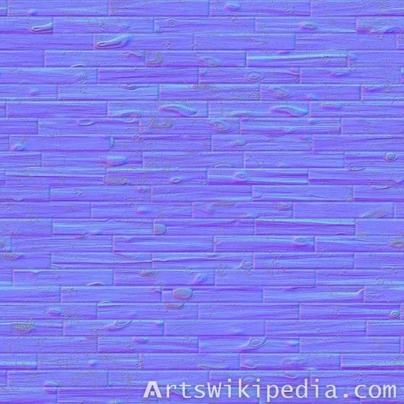 Wood Floor Texture Map